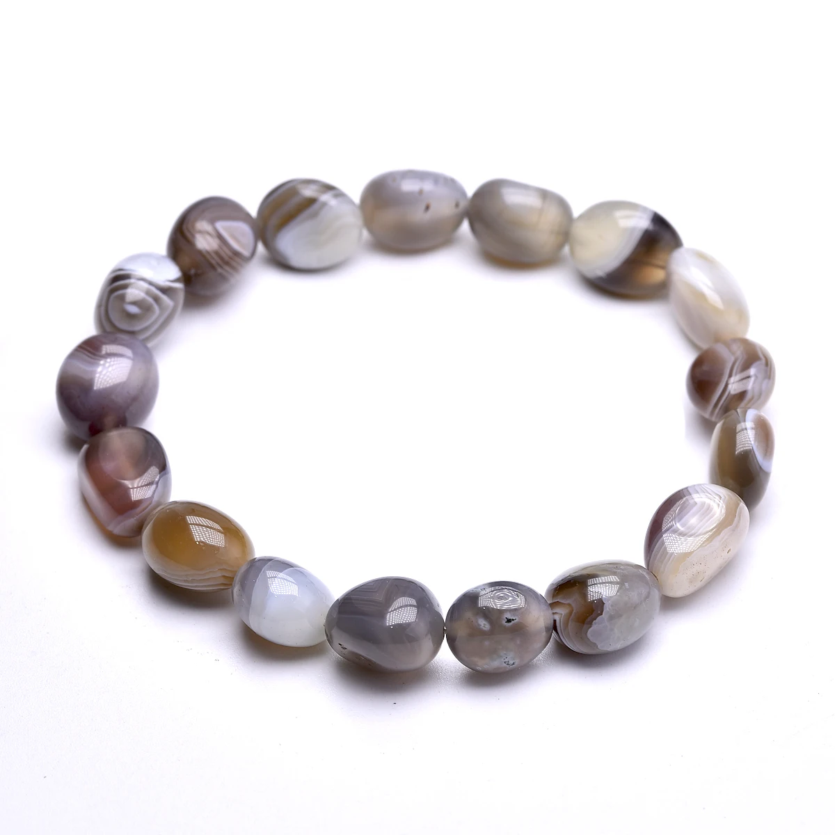 Natural-Irregular-Botswana-Agates-Bracelets-for-Women-and-Men-Gemstone ...