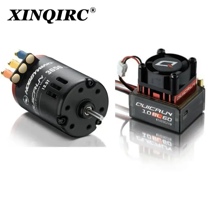 QuicRun-3650-Sensored-Brushless-Motor-10BL60-60A-Sensored-Brushless-ESC ...