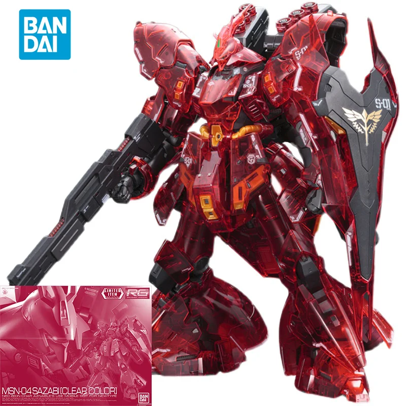 Bandai-Original-GUNDAM-Anime-Model-RG-MSN-04-SAZABI-CLEAR-COLOR-LIMITED ...
