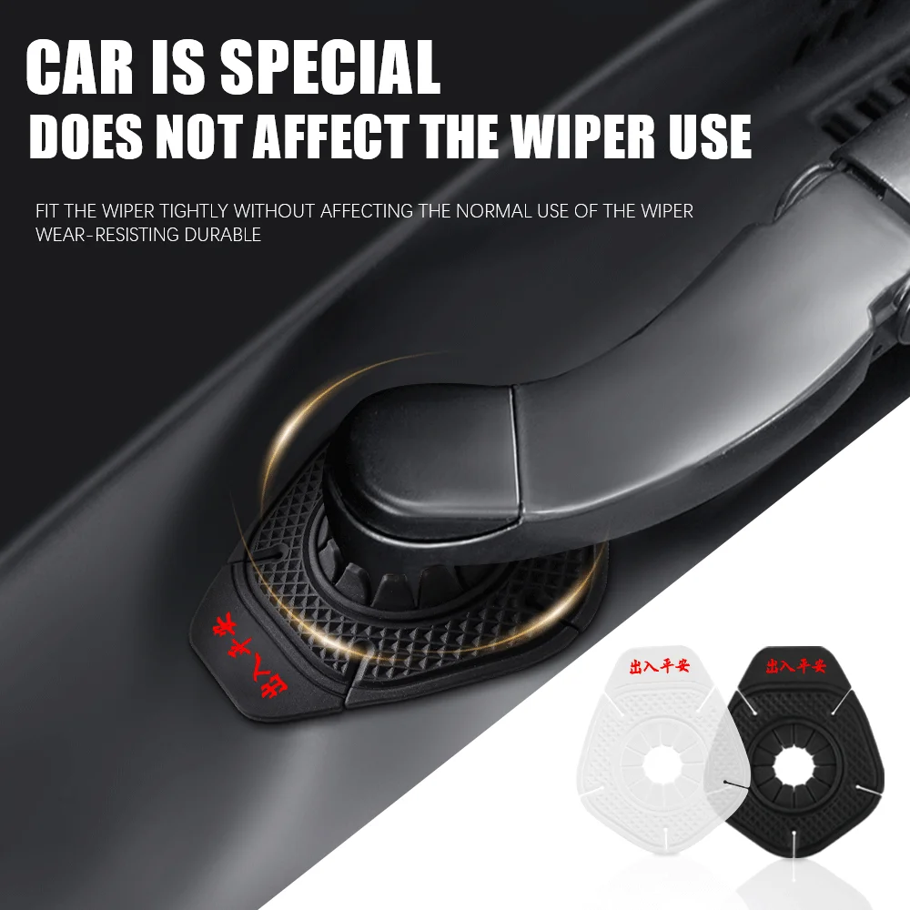 1-2pcs-Car-Windshield-Wiper-Arm-Hole-Protection-Cover-Silicone-Dust ...