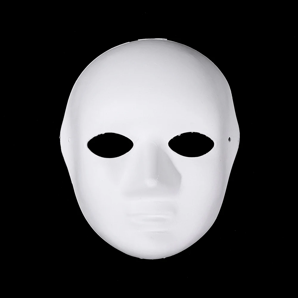 Plain White Masks No Mouth
