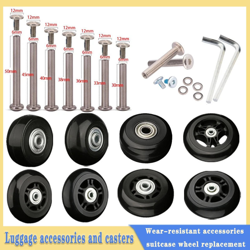 Luggage-Case-Parts-Wheel-Axle-Diameter-40mm-50mm-60mm-Travel-Luggage ...