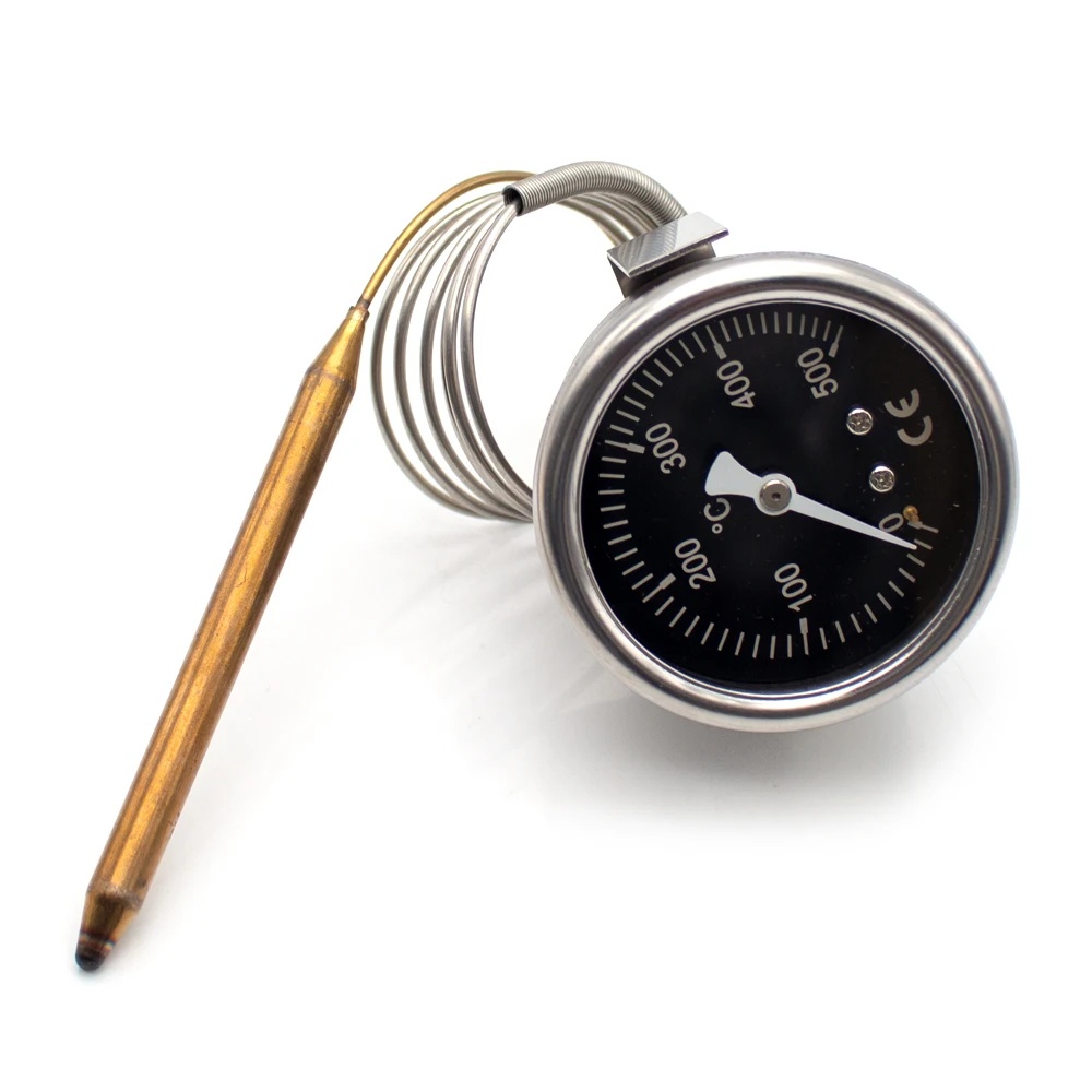 Pizza-Stove-304-Stainless-Steel-Thermometer-Pointer-Type-Temperature ...