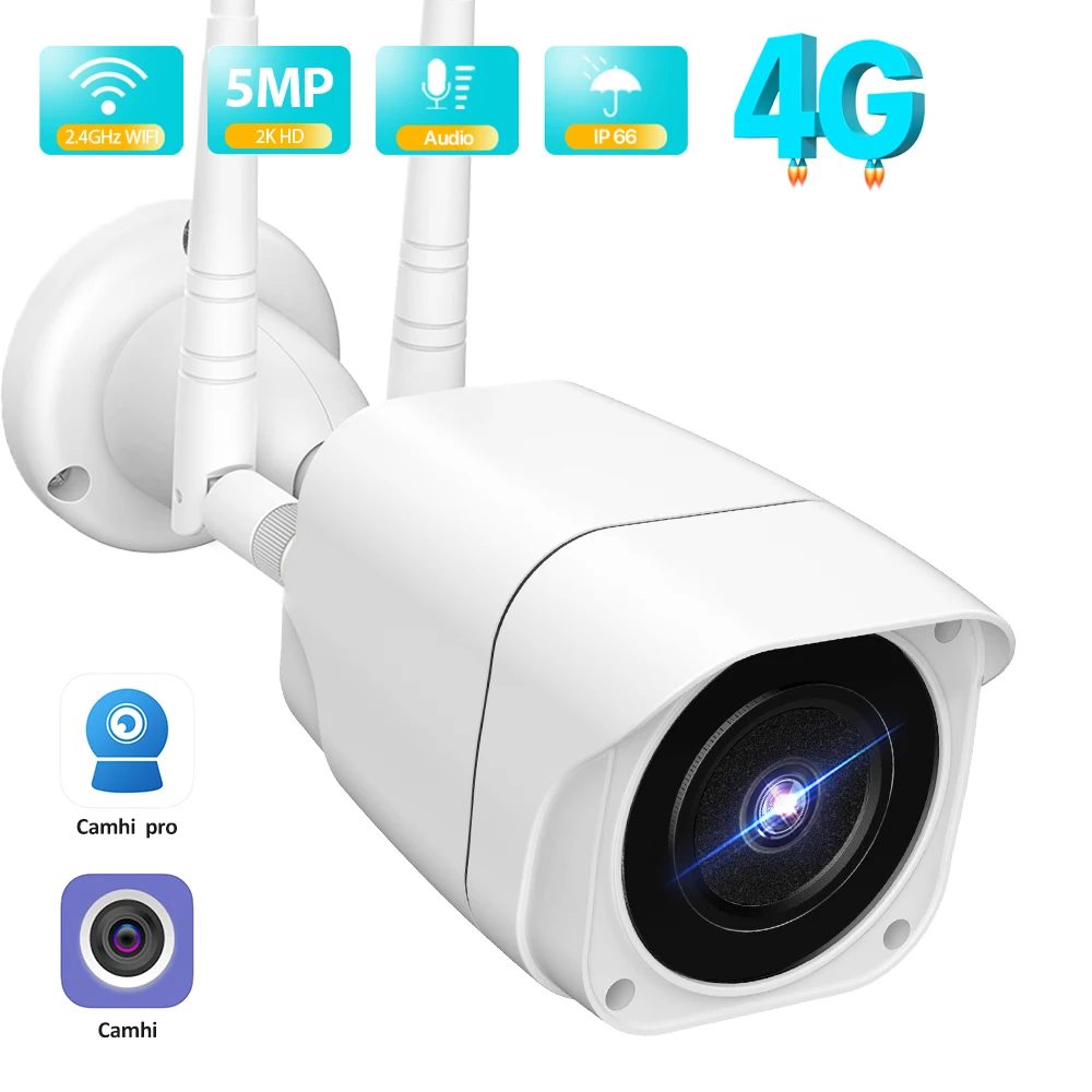 5MP-HD-IP-Camera-With-4G-Sim-Card-Outdoor-Bullet-WiFi-Camera-1080P ...