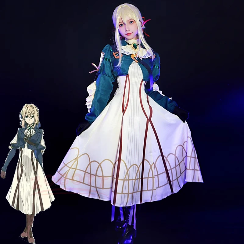 Violet Evergarden Cosplay Costume Anime Cosplay Violet Evergarden ...