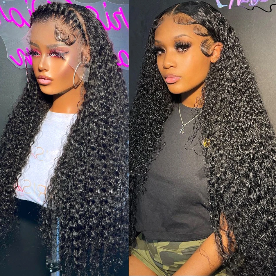 Rosabeauty 250% 30 Inch 13x6 Transparent Loose Deep Wave Lace Front ...