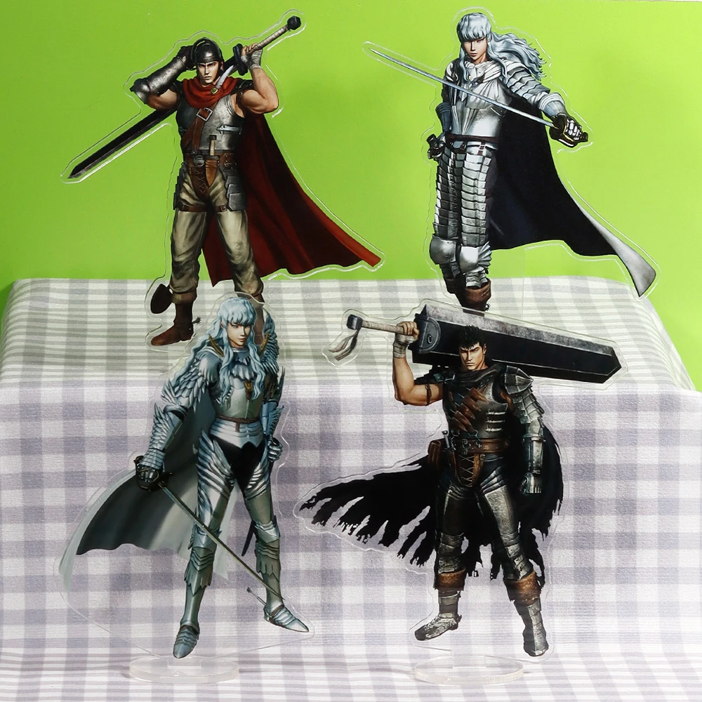 Anime Figure Berserk Griffith Guts Behelit Cosplay Acrylic Stand Model ...