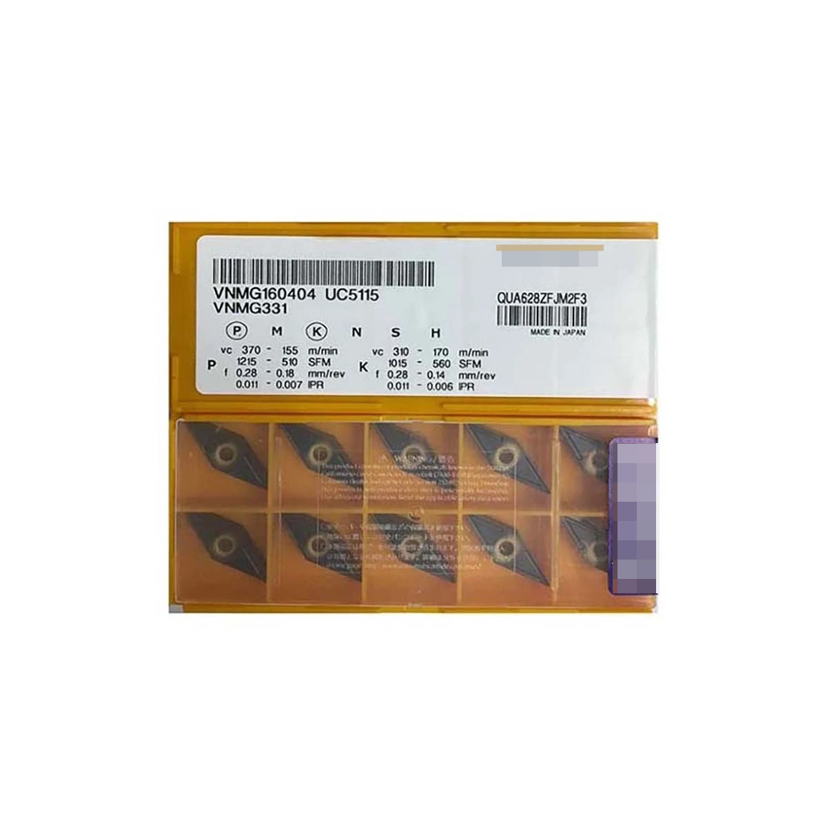 100% Original VNMG VNMG160408 MS US735 VNMG160404 NX2525 VNMG160412 ...