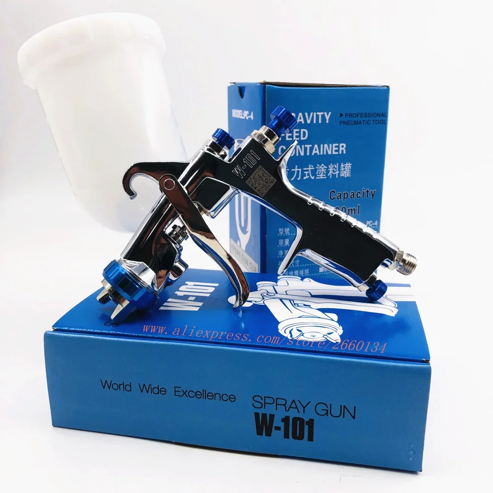 W-101 Airbrush Professional Car Paint Spray Gun W 101 Spray Guns, For Painting Cars W101 Paint ...