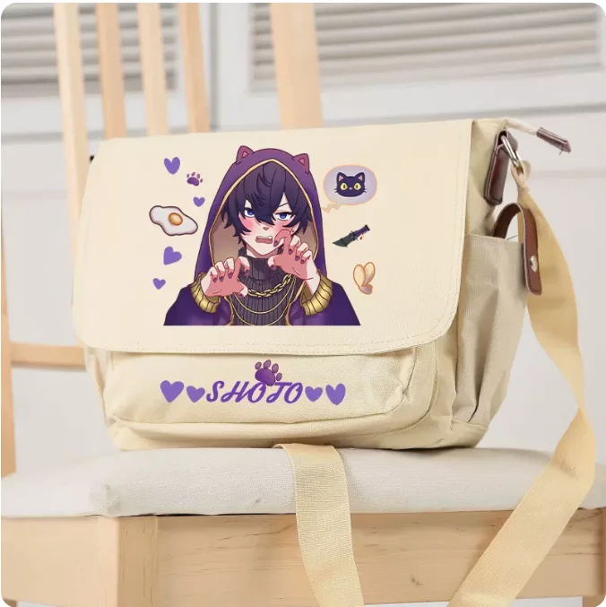 Anime Shoto Shou Vtuber Crossbody Canvas Bags School Bag Unisex ...