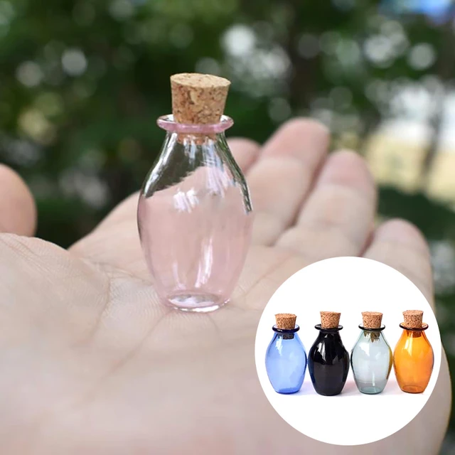 Small Colored Glass Bottles