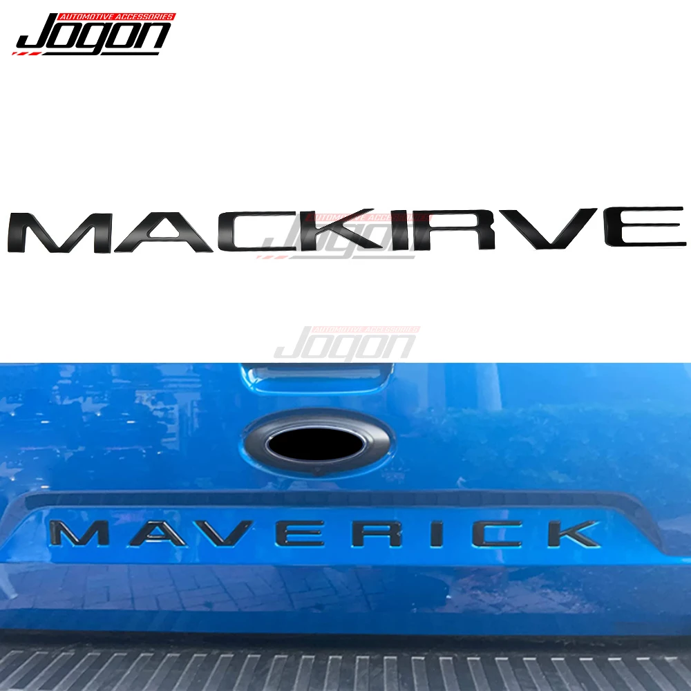 For Ford Maverick Sticker Cover 2022 2023 3D Raised Tailgate Letter ...