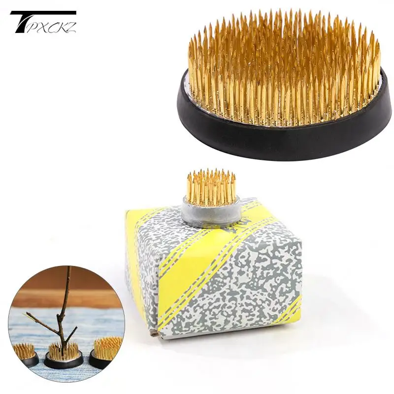 Practical Simple Floral Insert Arrangement Pin Round Flower Frog Holder ...