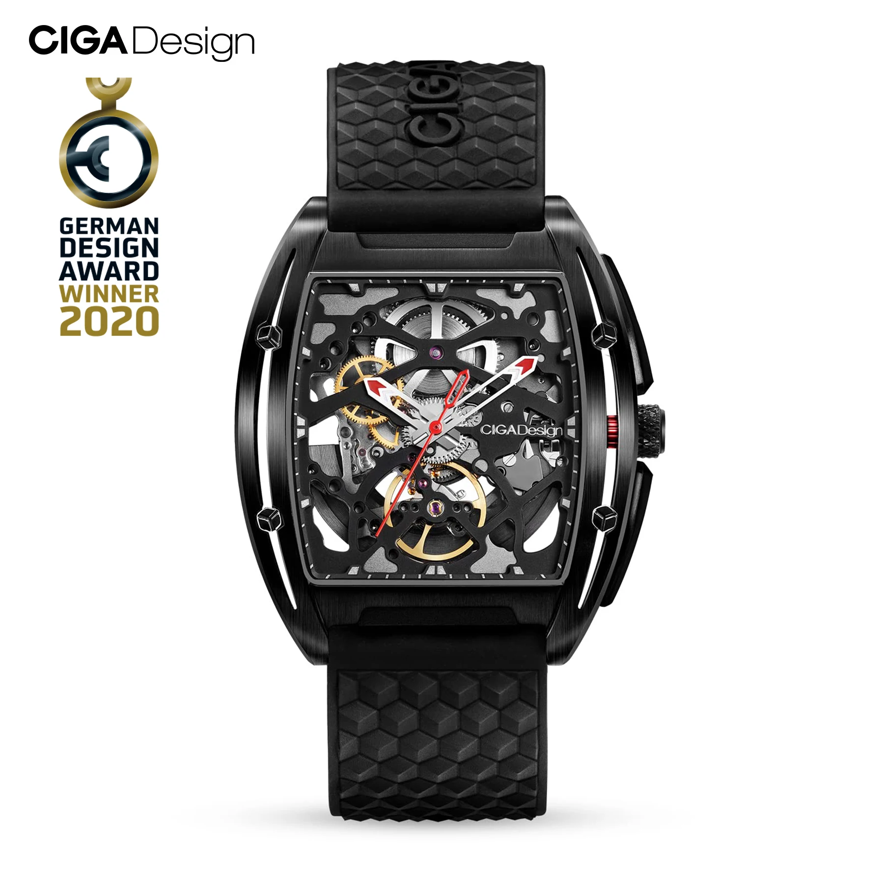CIGA-Design-Reloj-de-pulsera-de-cristal-de-zafiro-con-caja-inoxidable ...