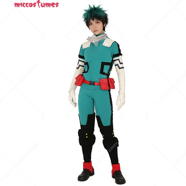 Anime Hero Deku Cosplay Costume Fighting Suit Battle Suit Fighting Suit ...
