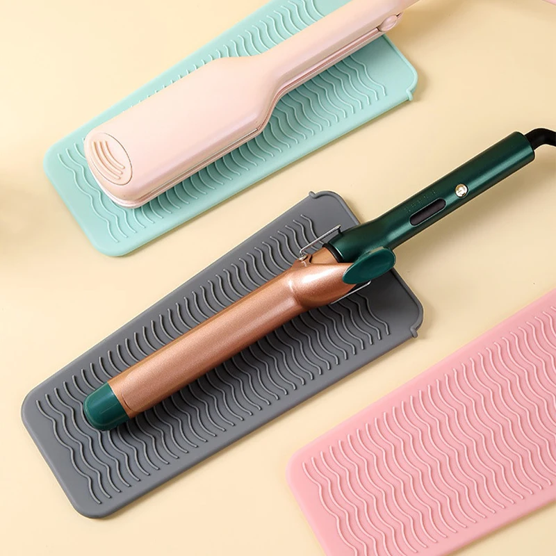 Silicone-Hair-Curling-Wand-Cover-Non-Slip-Flat-Curling-Iron-Insulation ...