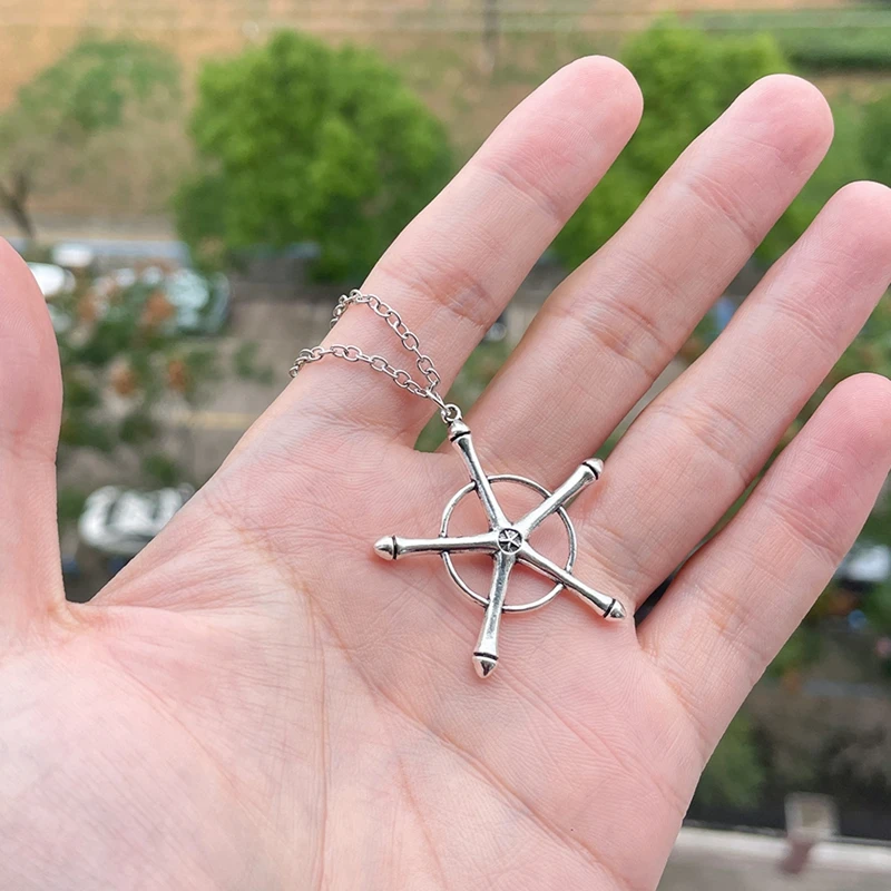 Anime Bleach Necklace Ishida Uryuu Cosplay Ginreigojiaku Unisex Pendant ...