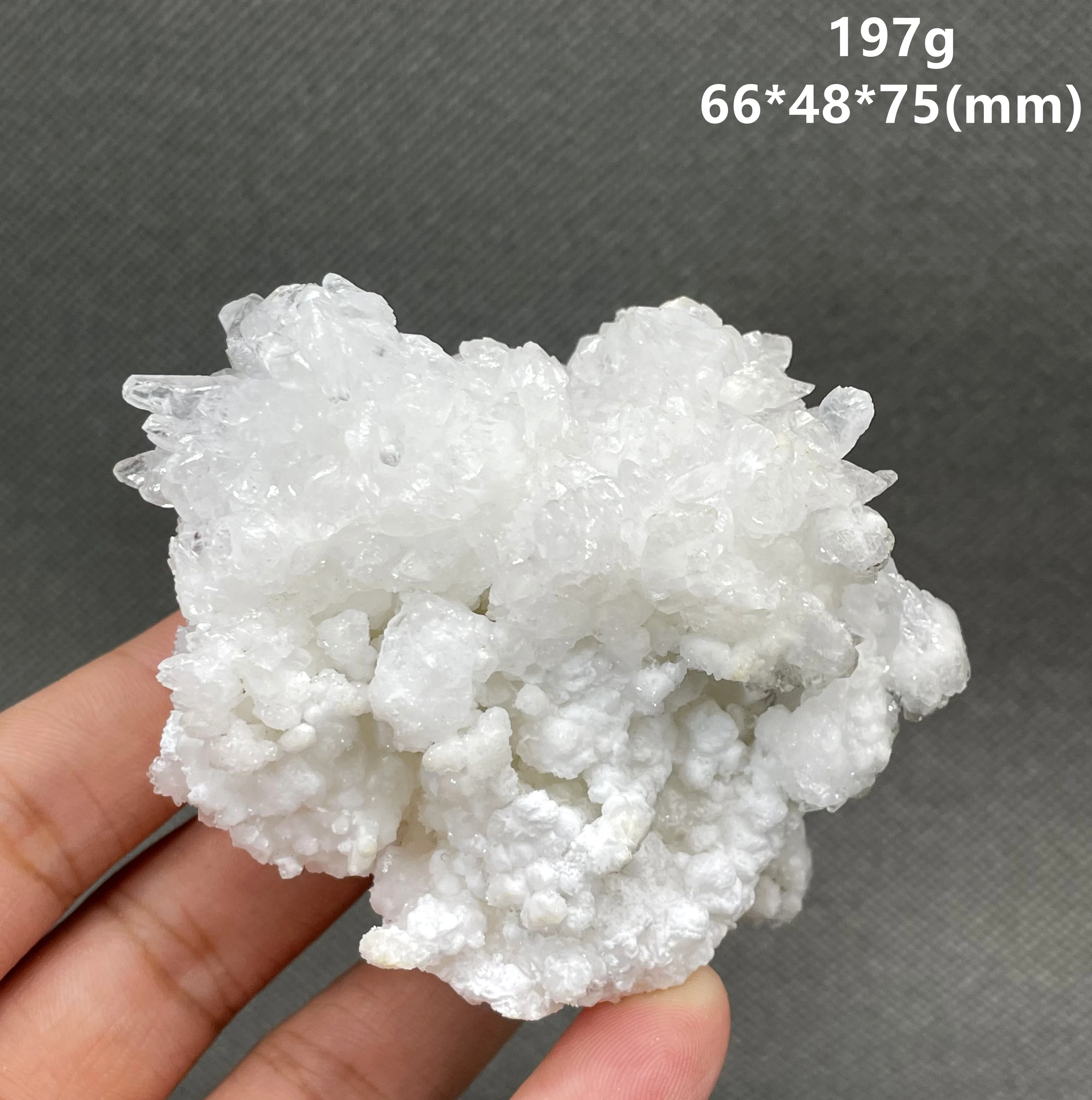 BIG! 100% Natural hydrozincite Mineral specimen stone Crystal flower ...
