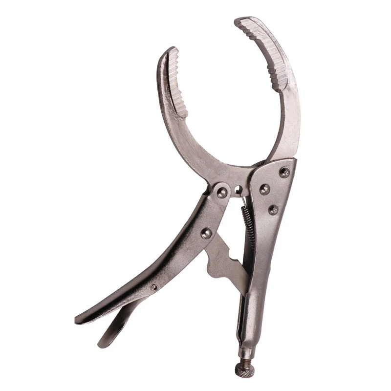 10 Inch Adjustable Clamp Oil Filter Wrench Plier Spanner Removal Tool ...