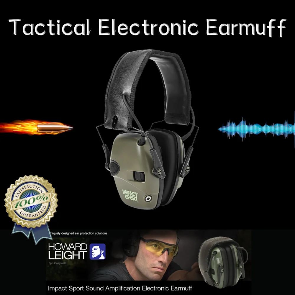 Honeywell-Tactical-Electronic-Shooting-Earmuff-Anti-noise-Headphone ...