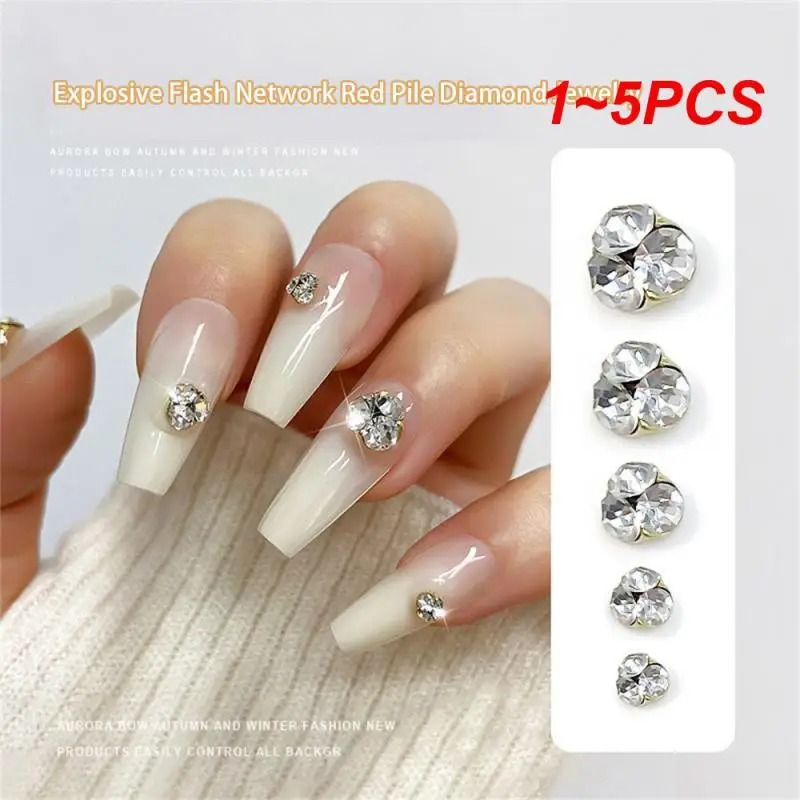 1-5PCS-Exquisite-Metal-Stacked-Nail-Drill-High-Quality-And-Durable ...