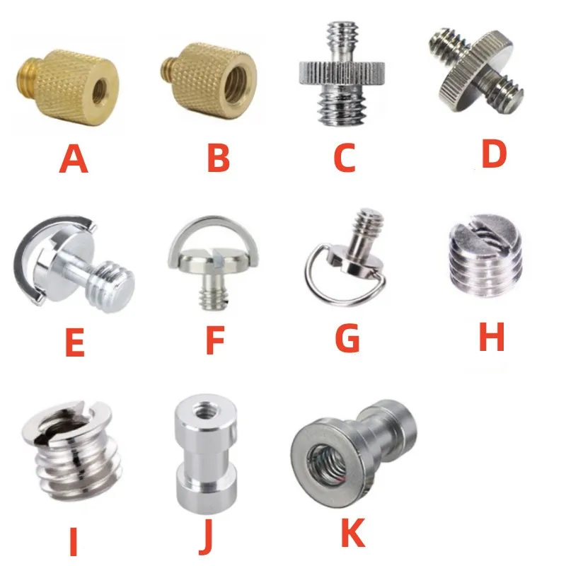 1-4-to-3-8-Male-to-Female-Thread-Screw-Mount-Adapter-Tripod-Plate-Screw ...