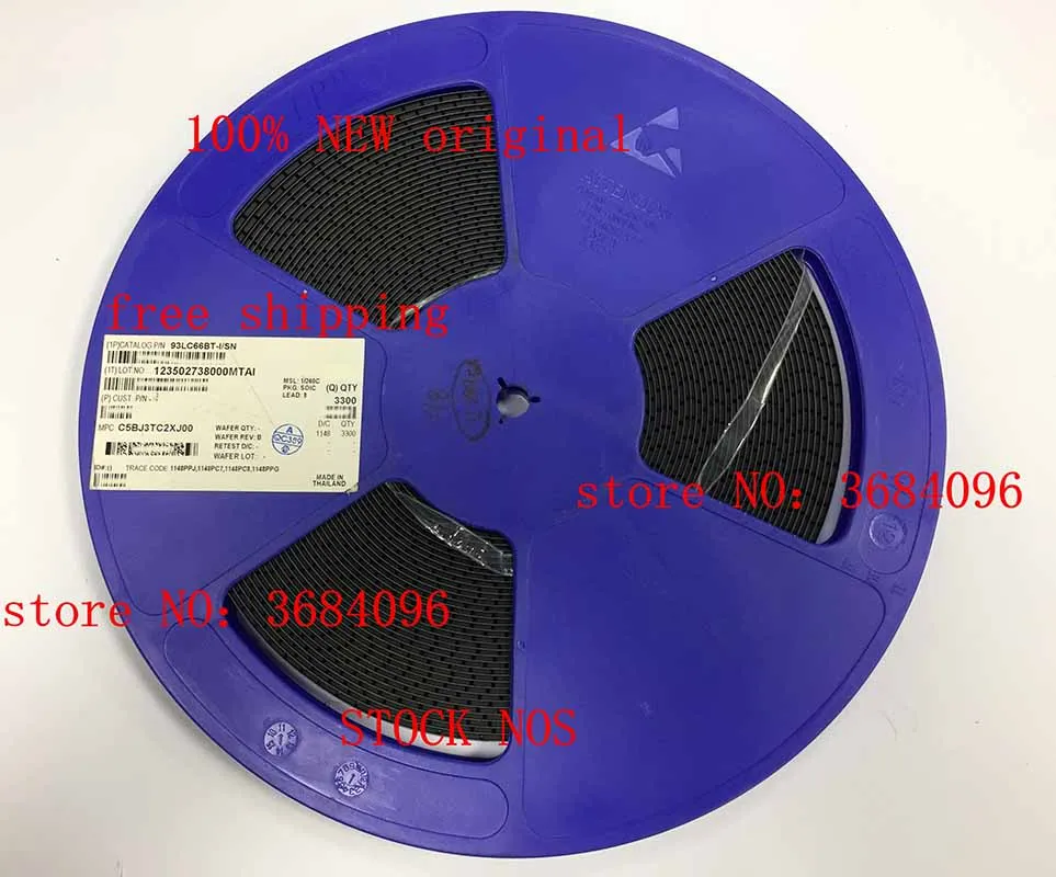 93LC66BT-I-SN-10PCS-3500PCS-LOT-SOP8-100-NEW-original-STOCK ...