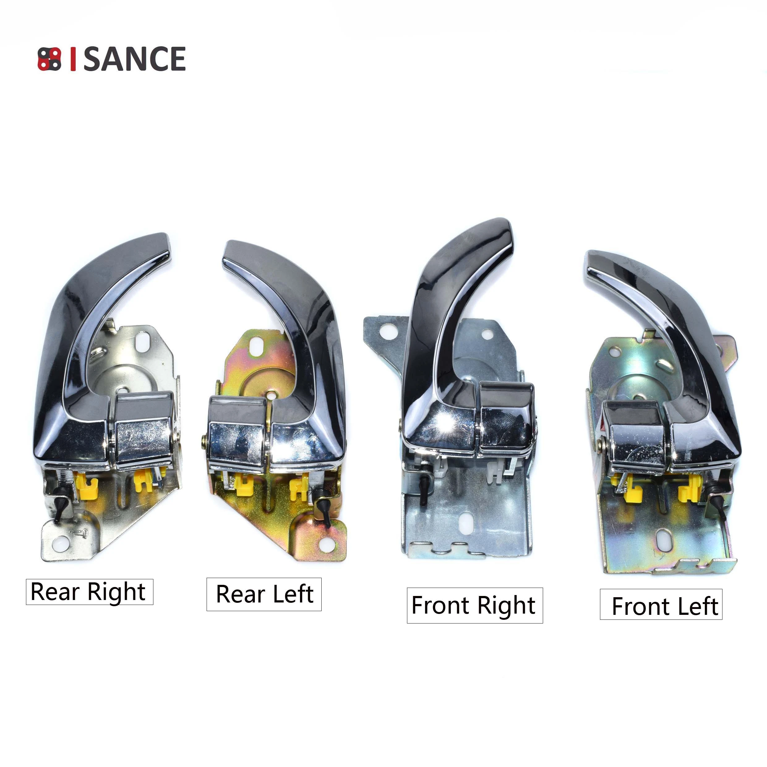 Interior Inside Inner Door Handle Front Rear Left Right Chrome For Kia ...