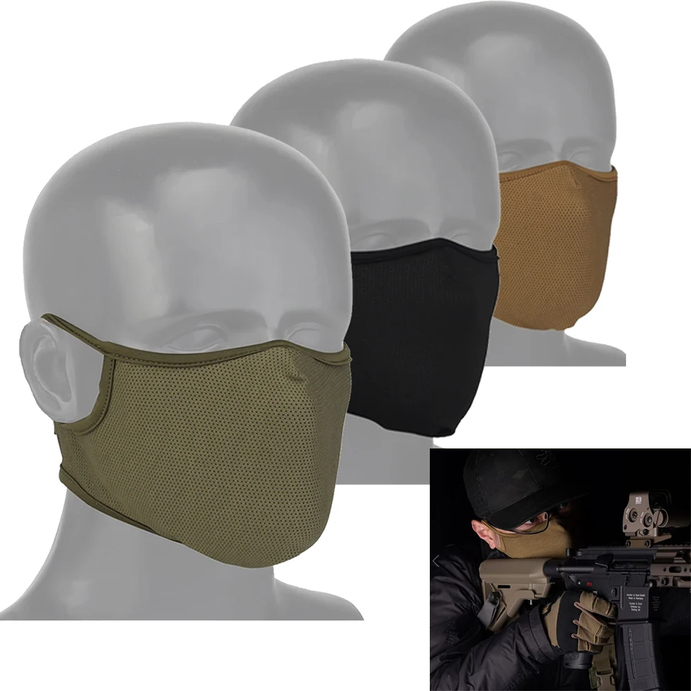 Tactical-Mask-Half-Face-Balaclava-Mask-for-CS-Army-Military-Hunting ...