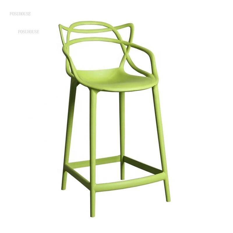 European-Plastic-Bar-Chairs-Creative-High-Bar-Stools-Home-Furniture ...