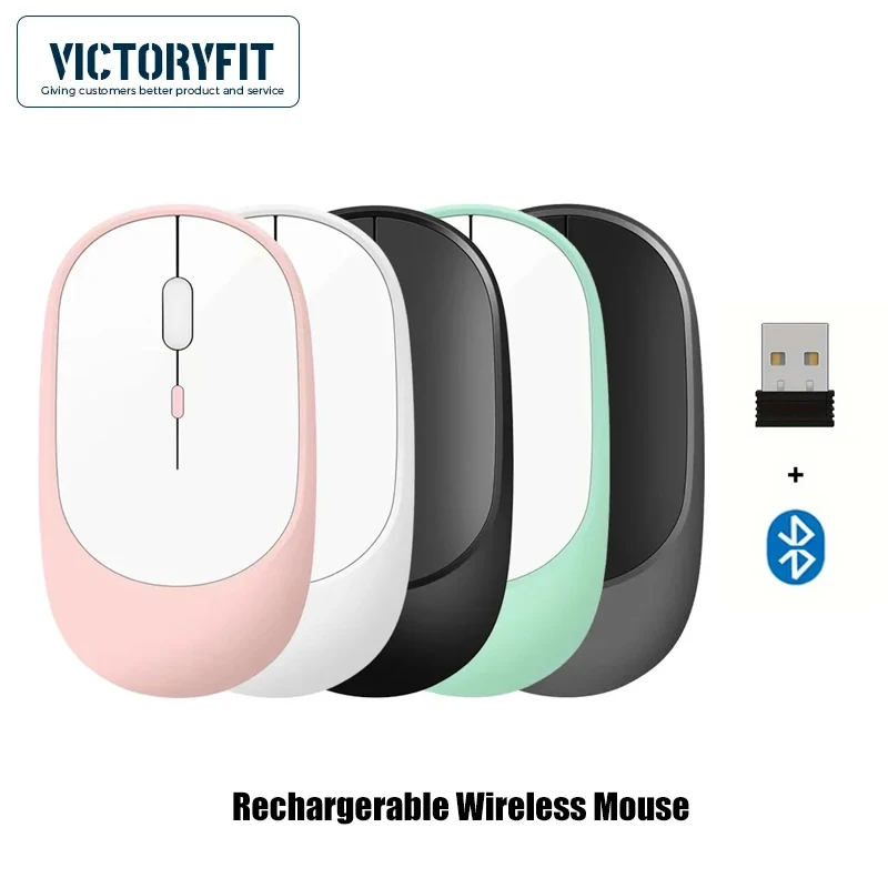 2-4G-Wireless-Gaming-Mouse-Bluetooth-Compatible-Rechargeable-Wireless ...