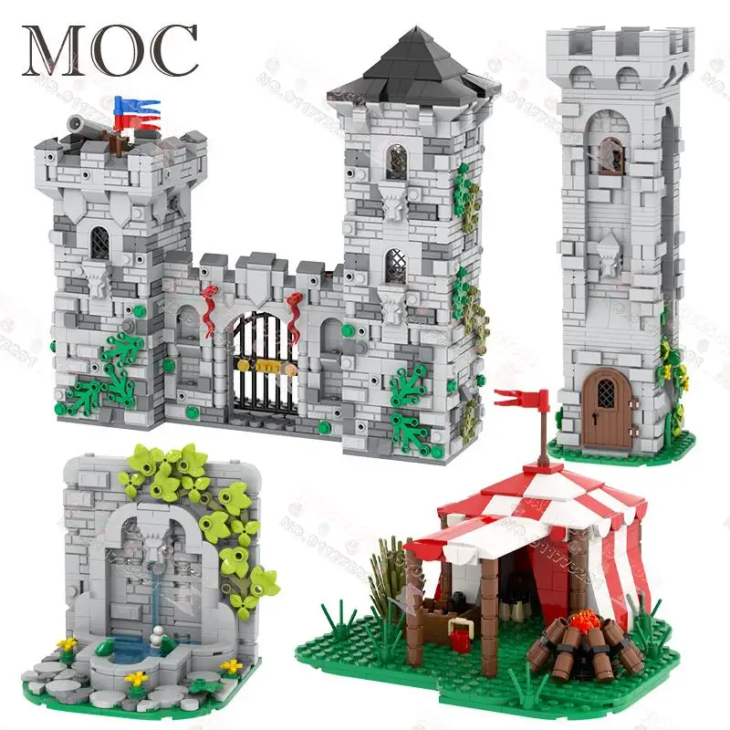 Medieval-Military-Series-Architectures-MOC-Building-Blocks-Tower ...