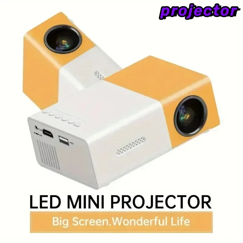 Mini-proyector-LED-YG300-HD-320x240p-compatible-con-HDMI-USB-TF ...