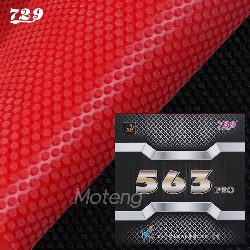 729 Friendship New 563 PRO (563 Provincial, Pips-out Special) Table Tennis Rubber Ping Pong ...