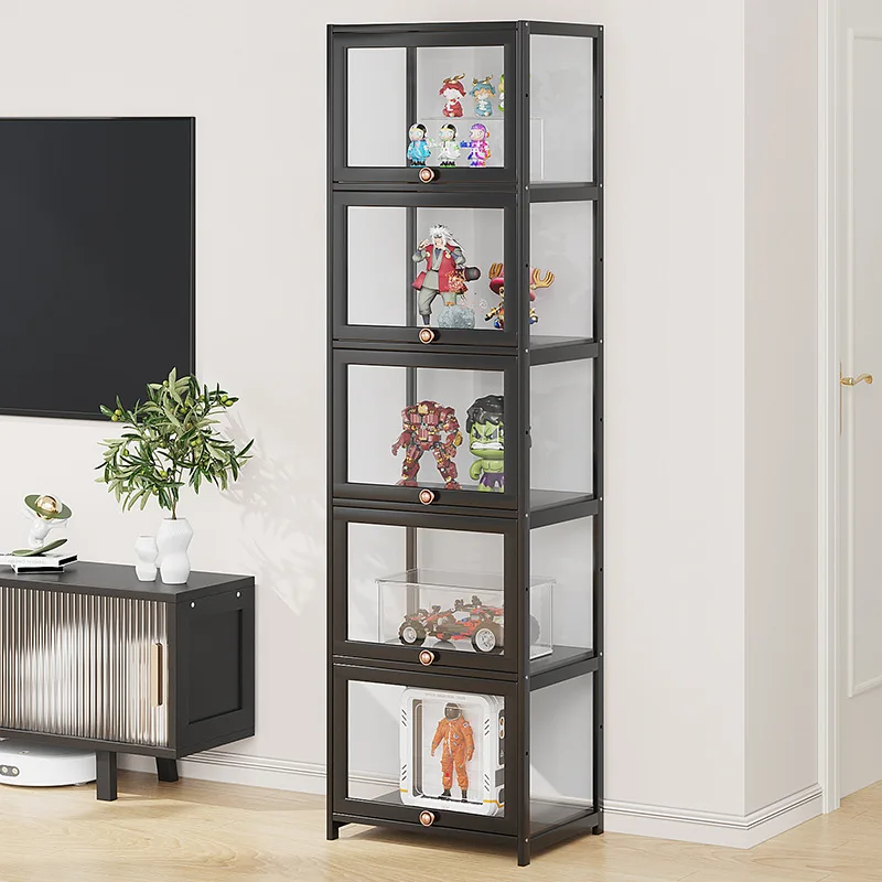 Vitrine-Display-Stand-Estantes-Sala-Arm-rios-Biblioteca-M-veis-Rack ...