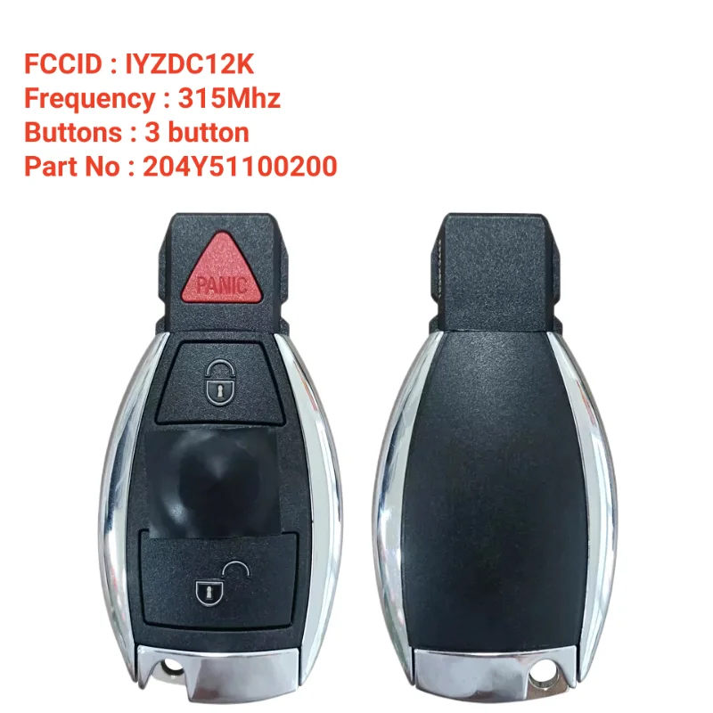 Origianl-2-1-Button-315MHZ-Smart-Remote-Fob-Key-For-Mercedes-Benz ...
