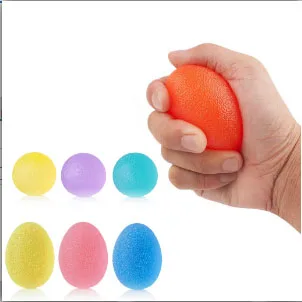 Silica Gel Hand Grip Ball Egg | Finger Exerciser Grip Ball - Gel Hand ...