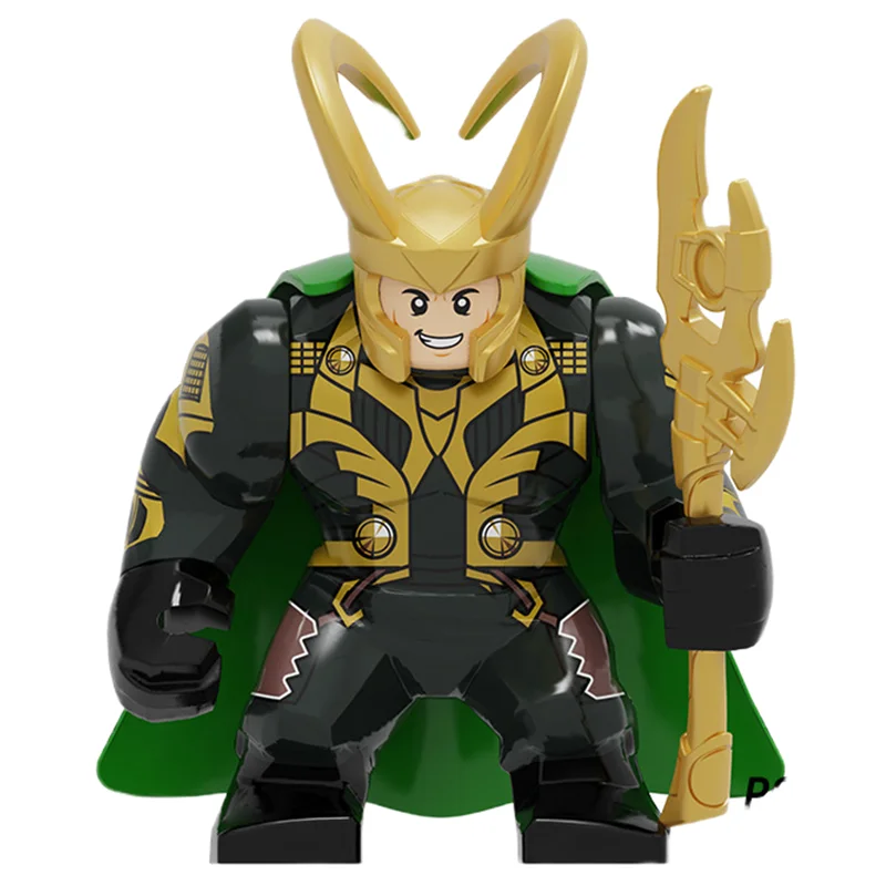 Bloques de construcción de Disney, minifiguras, gran duende, Spiderman ...