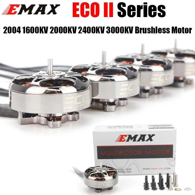Emax-ECO-II-Series-Brushless-Motor-2004-1600KV-2000KV-2400KV-3000KV-FPV ...