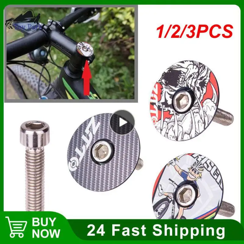 1-2-3PCS-Steerer-Threadless-Fork-Tube-Screw-Headset-Cover-1-1-8-28-6 ...
