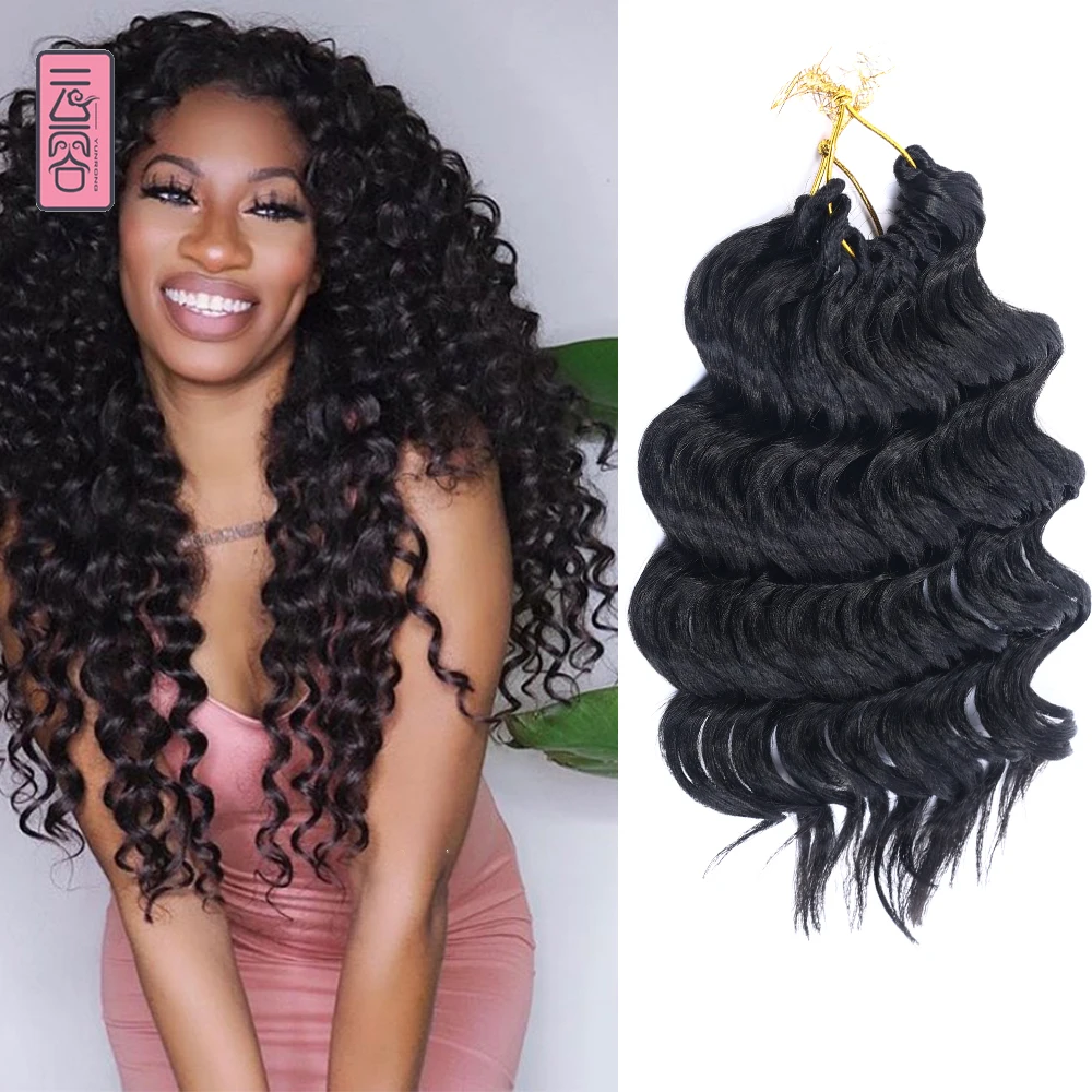 Yunrong-Synthetic-Crochet-Hair-Ocean-Wave-Braiding-Hair-GoGo-Curl ...