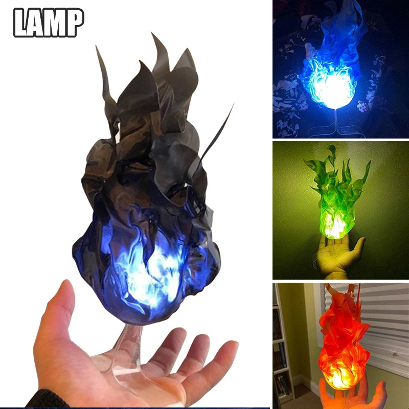 Halloween-Simulated-Floating-Fireball-Prop-Toy-Ghostly-Glow-Fire ...