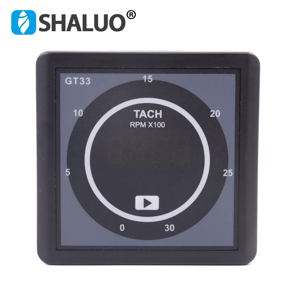 Mebay-GT33-Intelligent-Engine-Tachometer-Digital-Multifunction-Tachometer-Hour-Meter-Generator ...