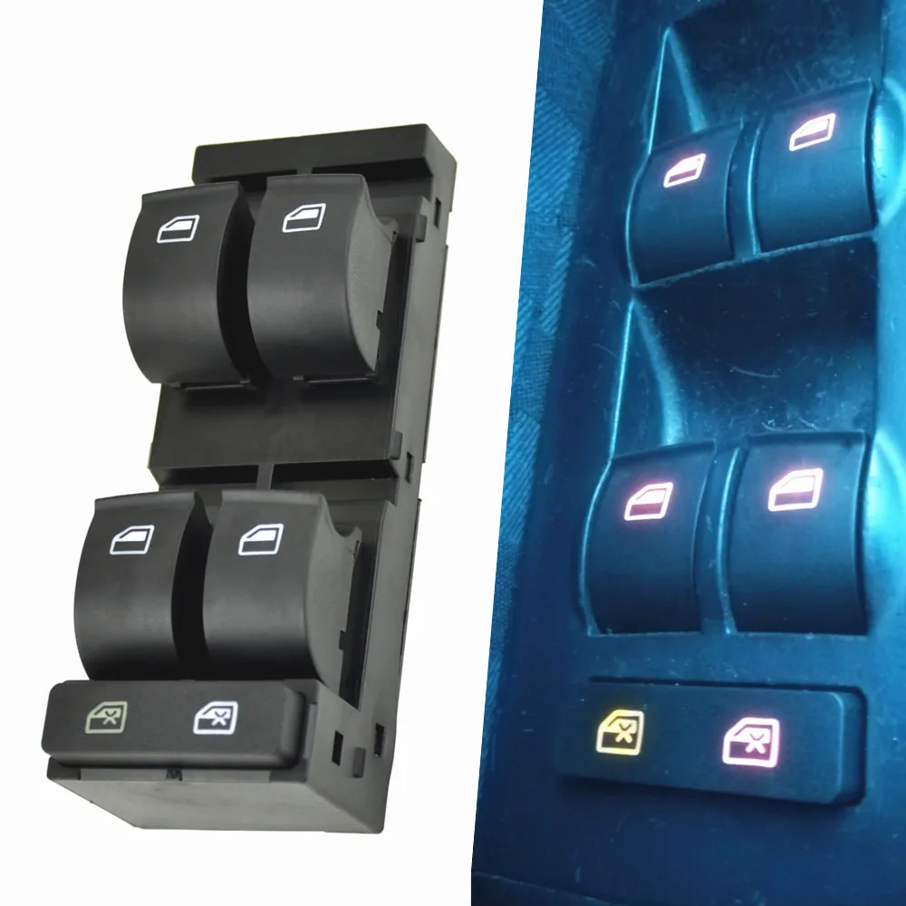 New-Left-Hand-Driver-Side-Electric-Power-Master-Window-Switch-For-Audi ...