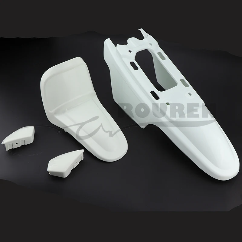 1-set-White-of-motorcycle-plastic-fender-front-and-rear-quick-release ...
