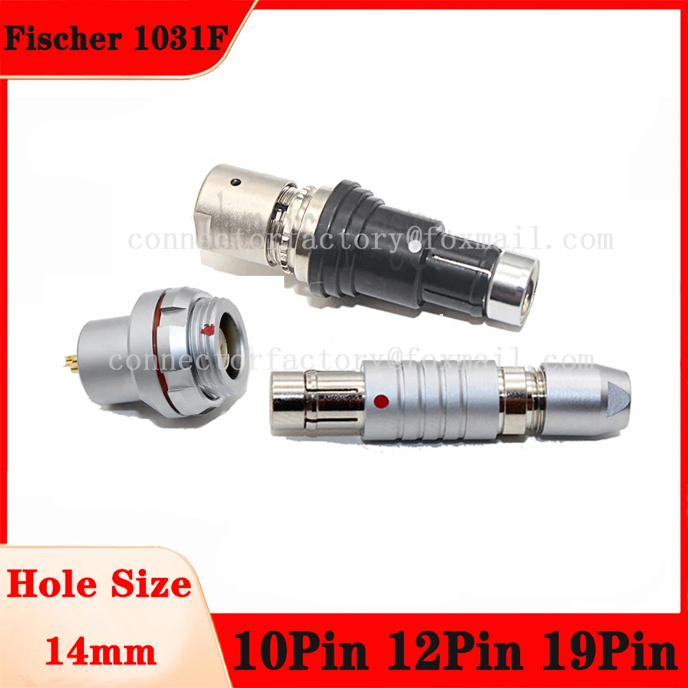 Compatible Fischer 1031F M14 1.5F 10 12 19 Pin Short Push-pull Self ...