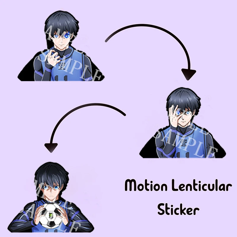 BLUE-LOCK-Isagi-Yoichi-Motion-Sticker-Anime-Waterproof-Decals-for-Cars ...