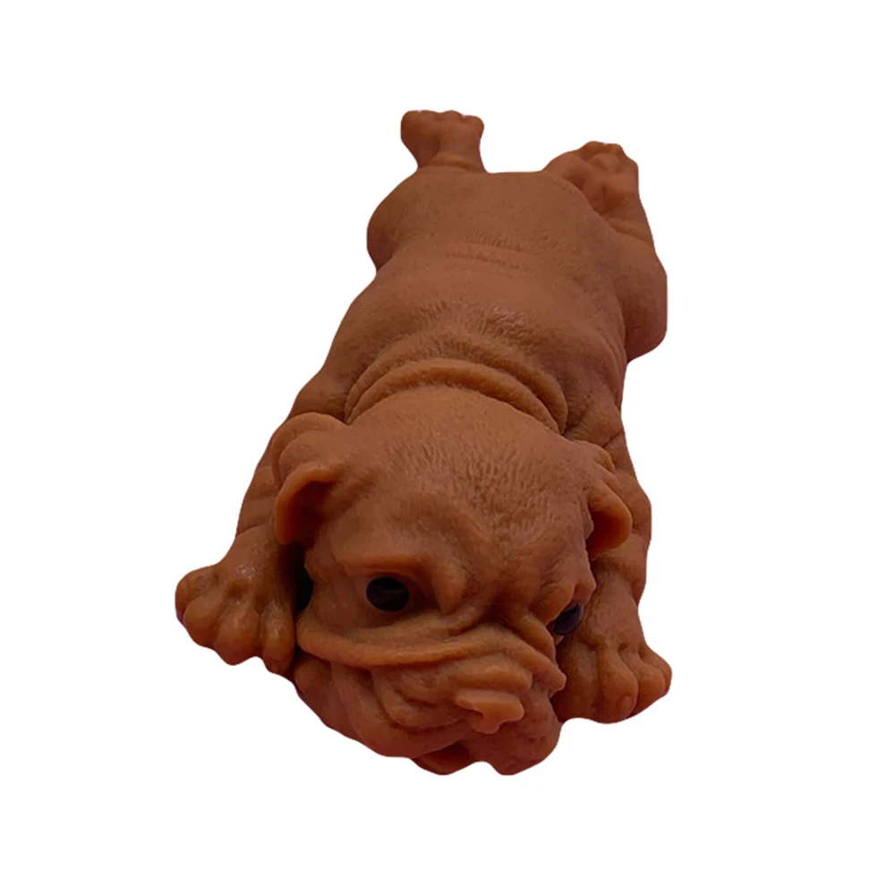 Soft-Cute-Realistic-Silicone-Bulldog-Soft-Animal-Stress-Relieve ...