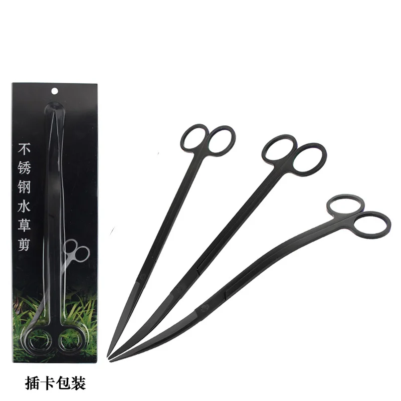 Aquatic-Plant-Tweezer-Scissor-Spatula-Spade-Stainless-Steel-Aquarium ...