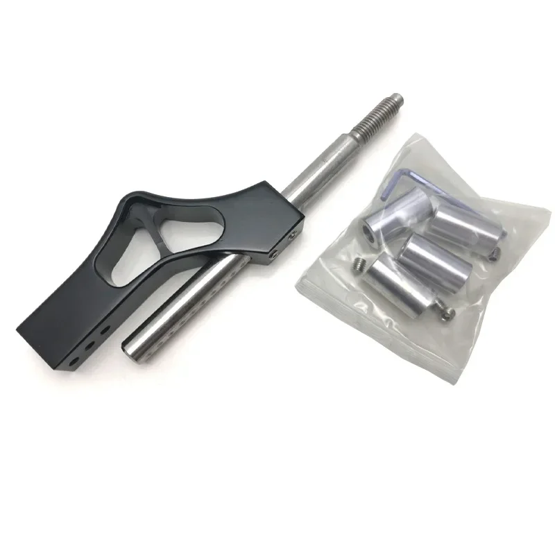 Aluminum-Adjustable-Height-Lever-Car-Gear-Shift-Knob-Extender-Shifter ...